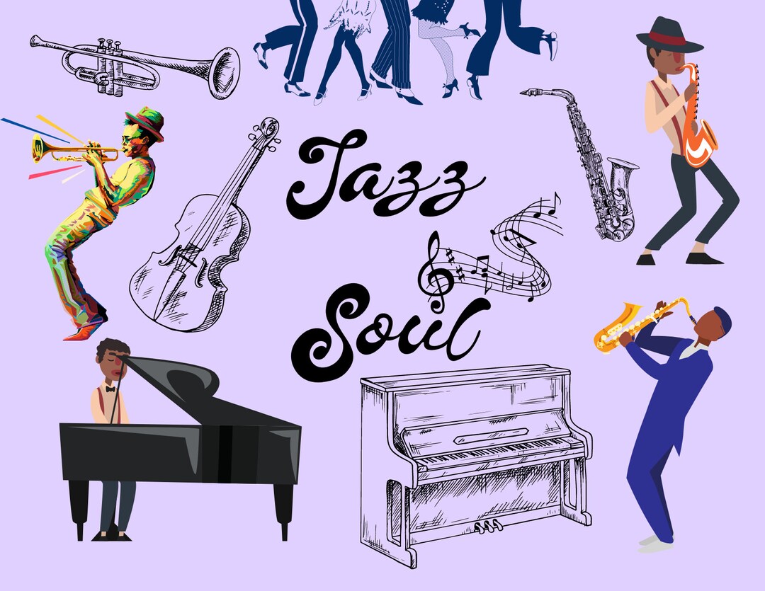Jazz Soul Postcard - Etsy