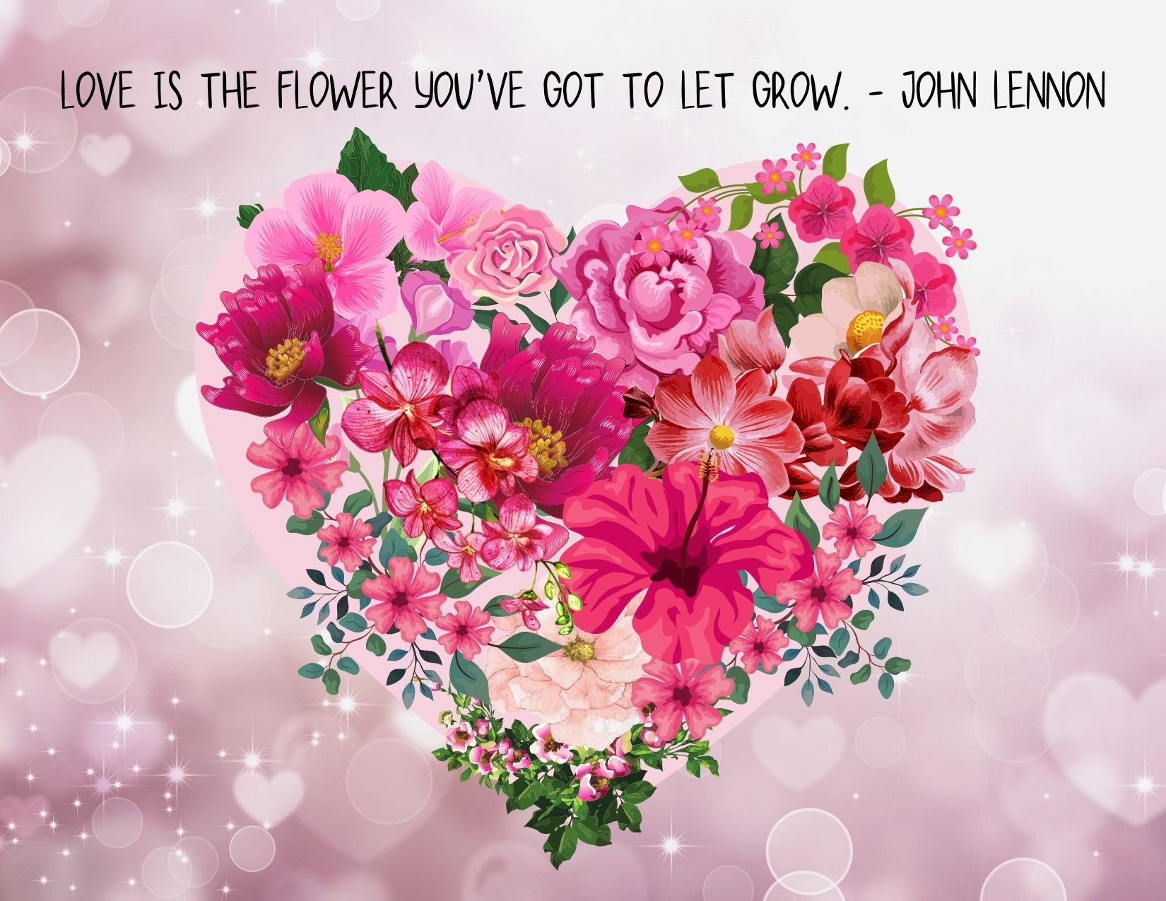 John Lennon Flower Quotes