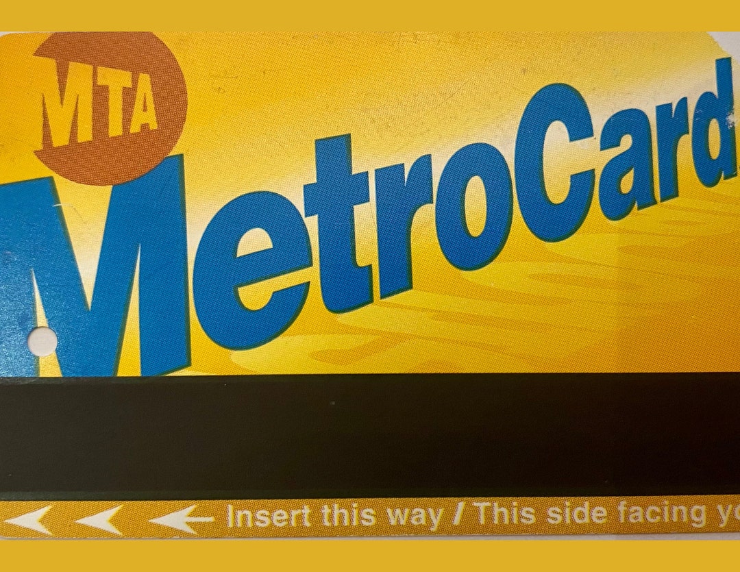 Subway Card Postcard, Iconic New York Postcard - Etsy