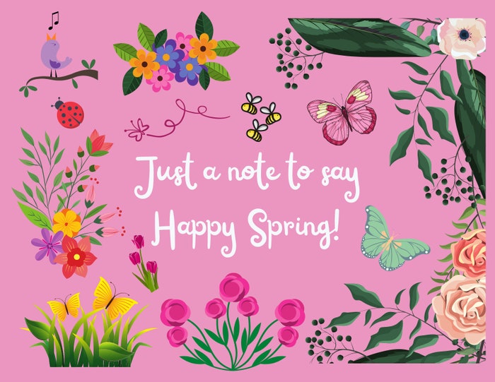 Happy Spring - Etsy