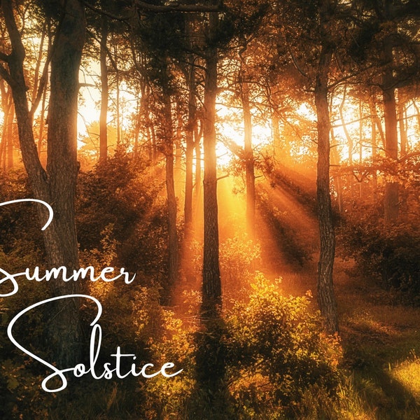 Summer Solstice Party Invitations - Etsy