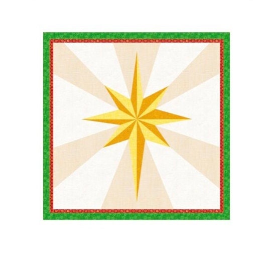 Christmas Star Pattern - Etsy