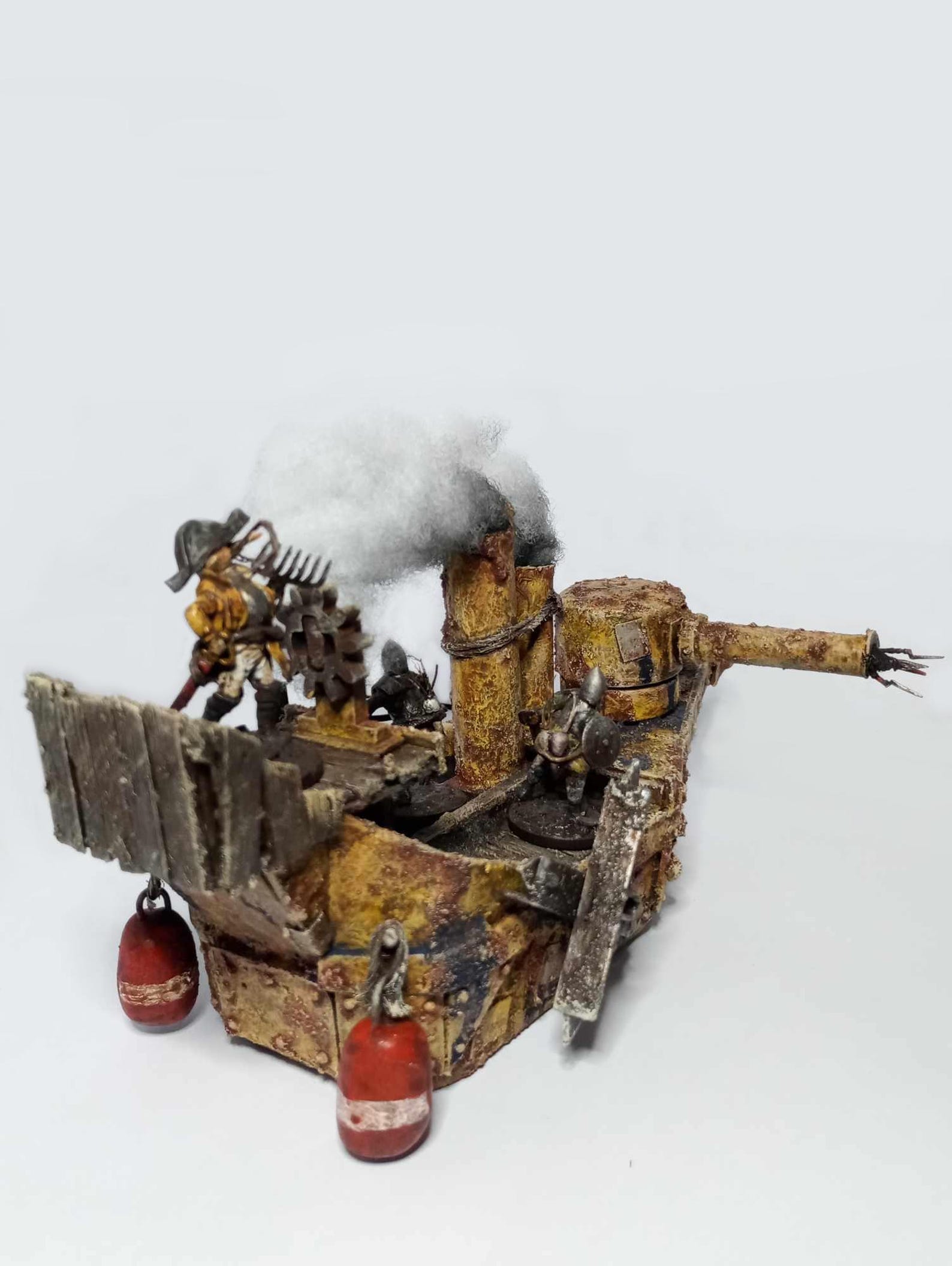 SCABZ Steamer Boat "the Wheezing Dodo" Recycled Sardine Can Scratch ...