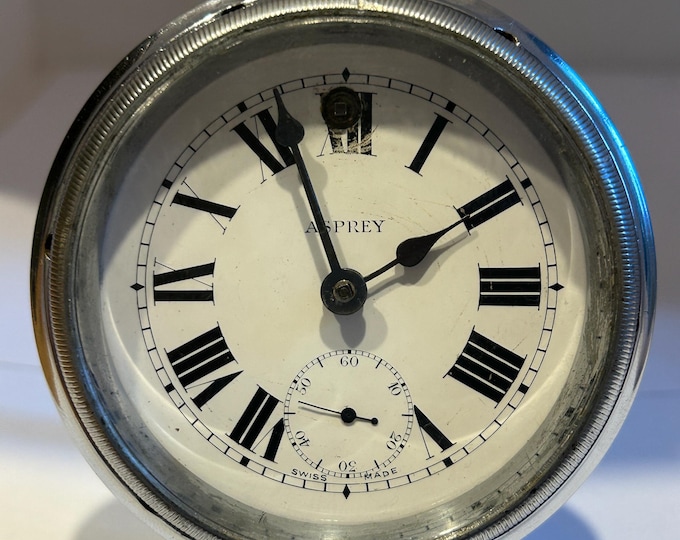 Omega Calibre 27 Car Clock With Unusual Movement - Etsy