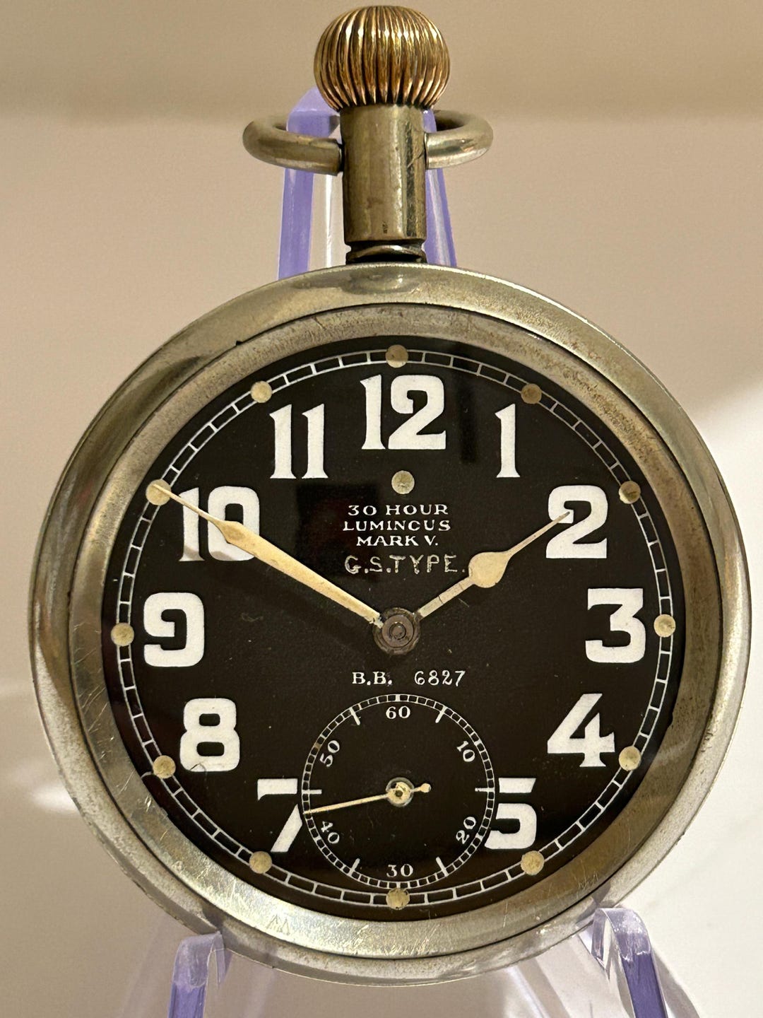 Omega Cockpit Watch From WW1 50mm in Diameter - Etsy