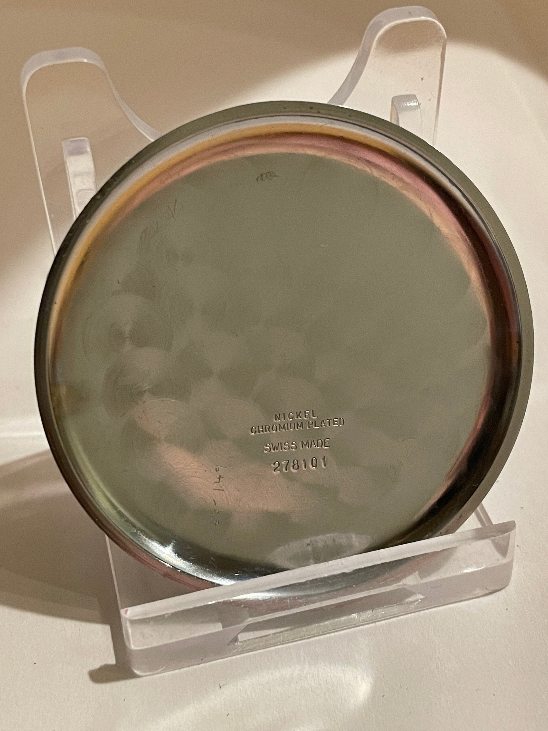 Record Cal 433 Pocket Watch in Exceptionally Good Conditon 52mm in ...