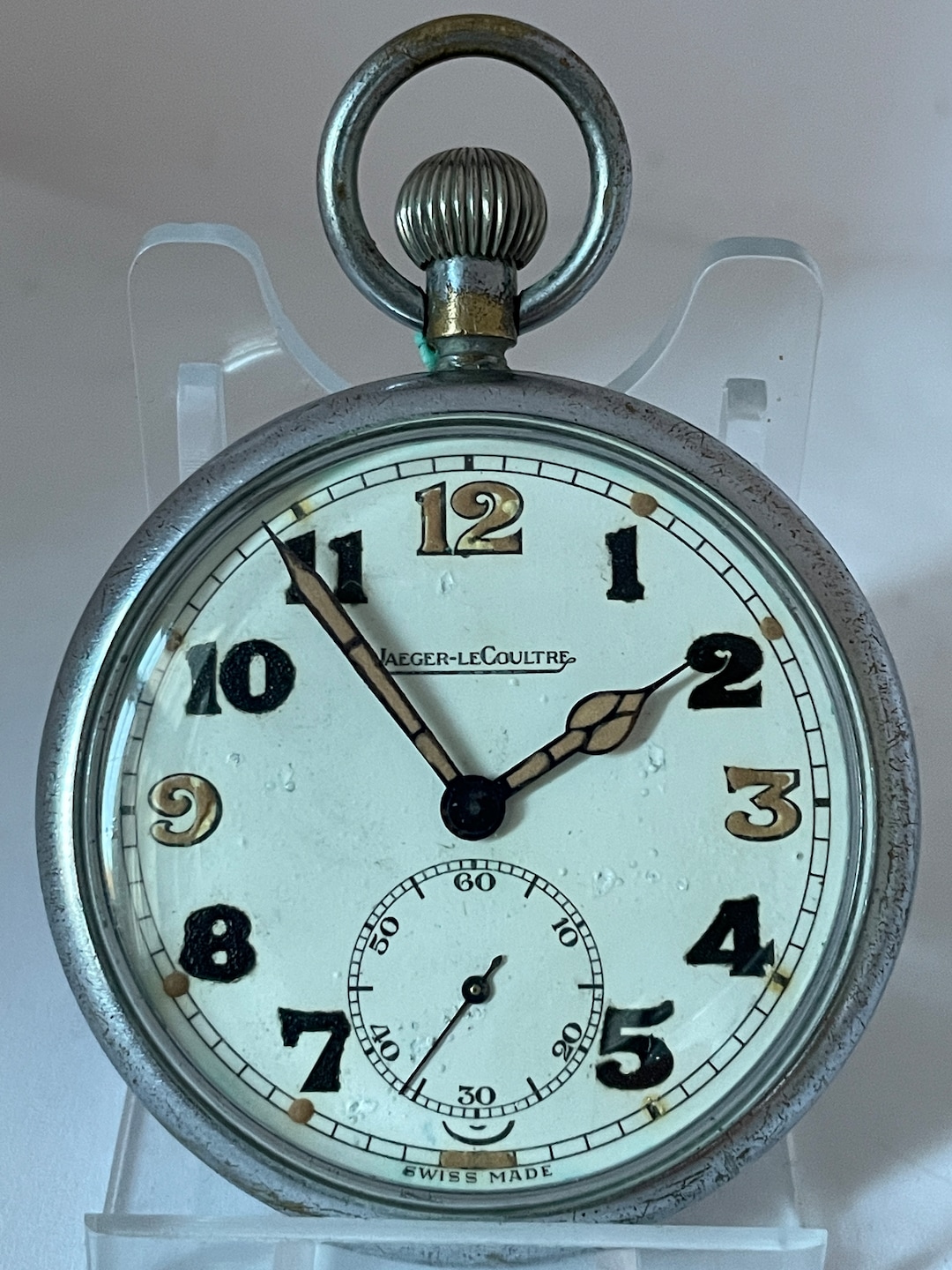 Jaeger Lecoultre Military Pocket Watch From WWII 50mm in Diameter - Etsy