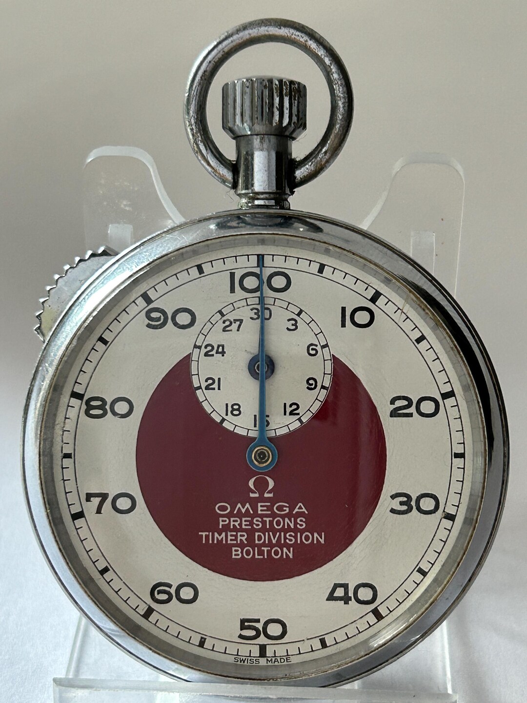 Omega Running a Lemania 9300 Stop Watch as Used by North East ...