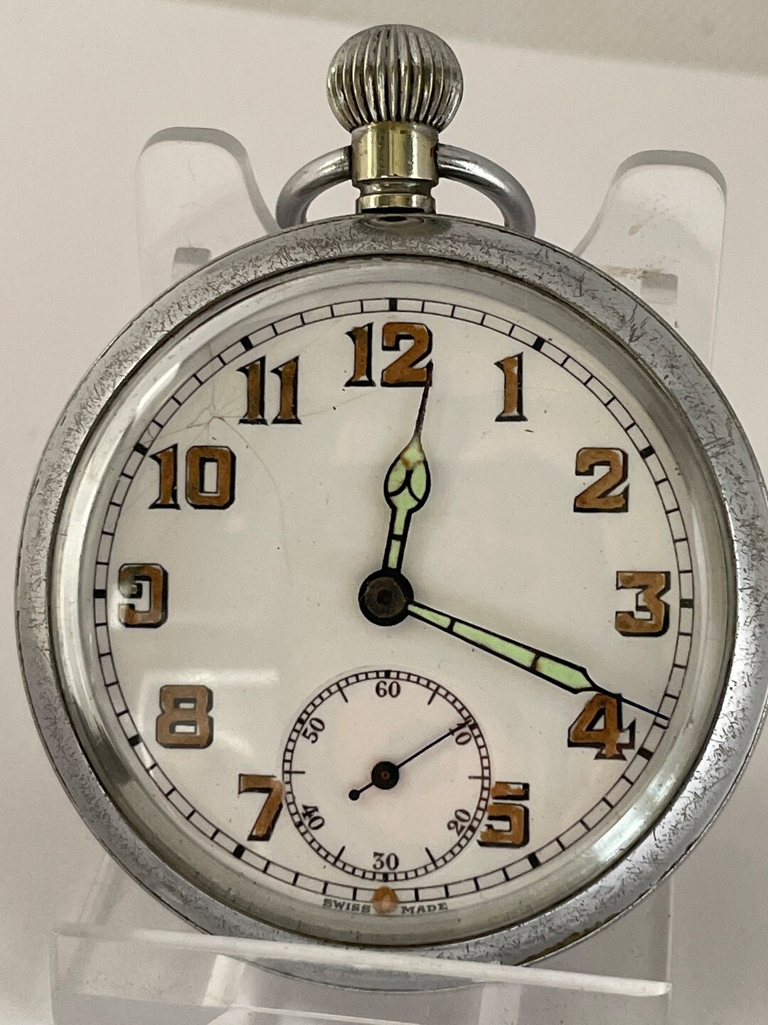 WW2 Military Pocket Watch 51mm in Diameter - Etsy