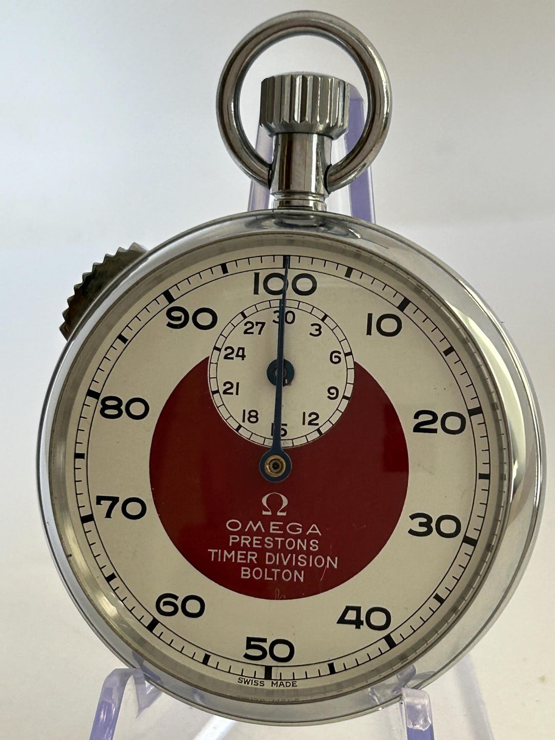Omega Running a Lemania 9300 Stop Watch Out of Prestons of Bolton - Etsy