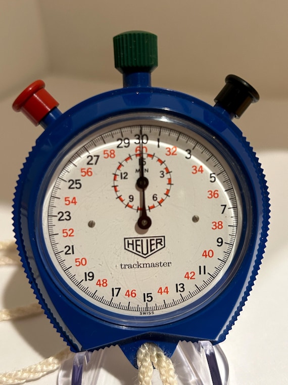 Heuer 30 second trackmaster - Gem