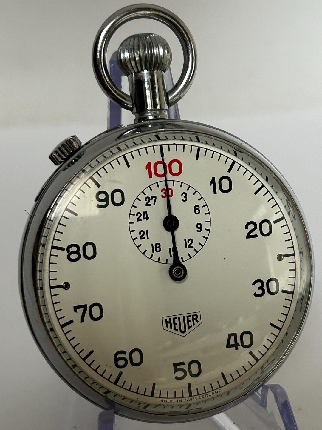 Heuer Decimal Timer Ref 913S From Early 1960's 50mm in Diameter. - Etsy