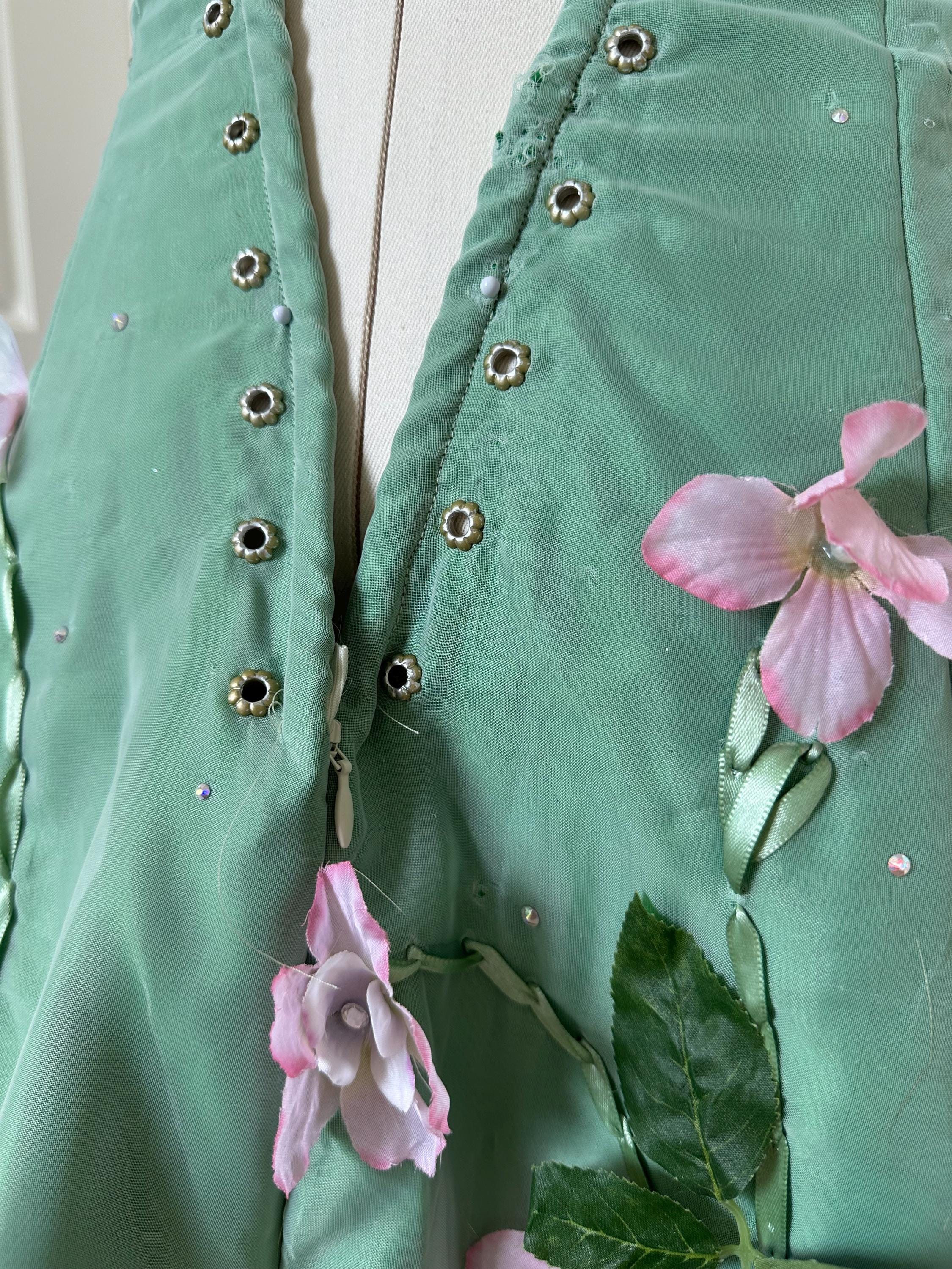 Tinkerbell Floral Cosplay Costume Dress Size XS - Etsy