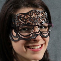 Self-design Glowing Cyberpunk Mask, Futuristic Mask With Lights ...
