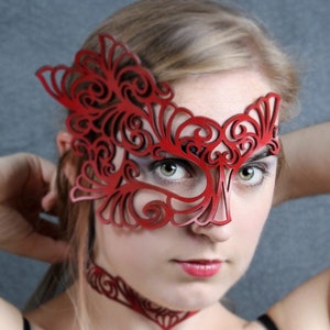 This Listing Has Moved! See Link Below!! Roxy Leather Mask (choose ...