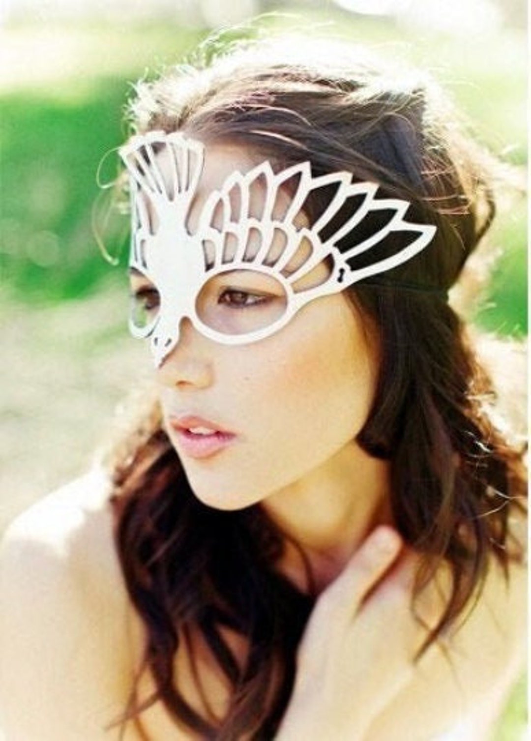 Bird Leather Mask (choose Color) - Etsy