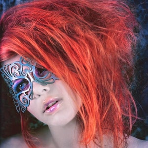 Coquette Leather Mask choose Color - Etsy