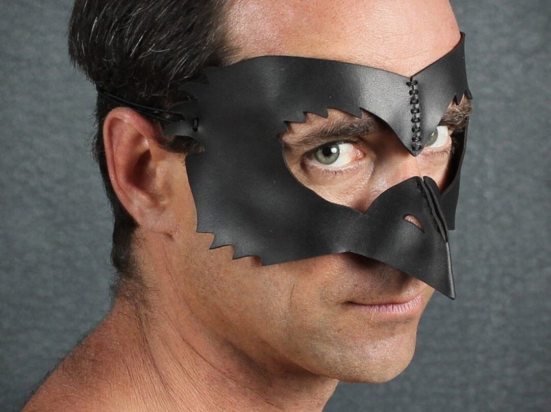 Bird Beak: Leather Mask choose Color - Etsy