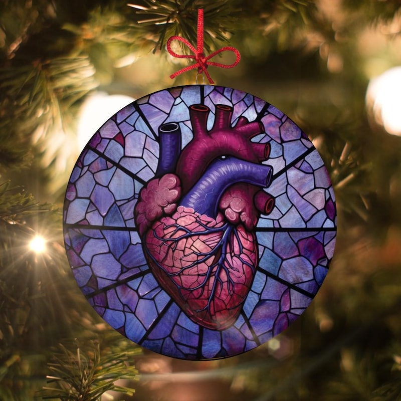 Custom Made Glass Heart - Etsy