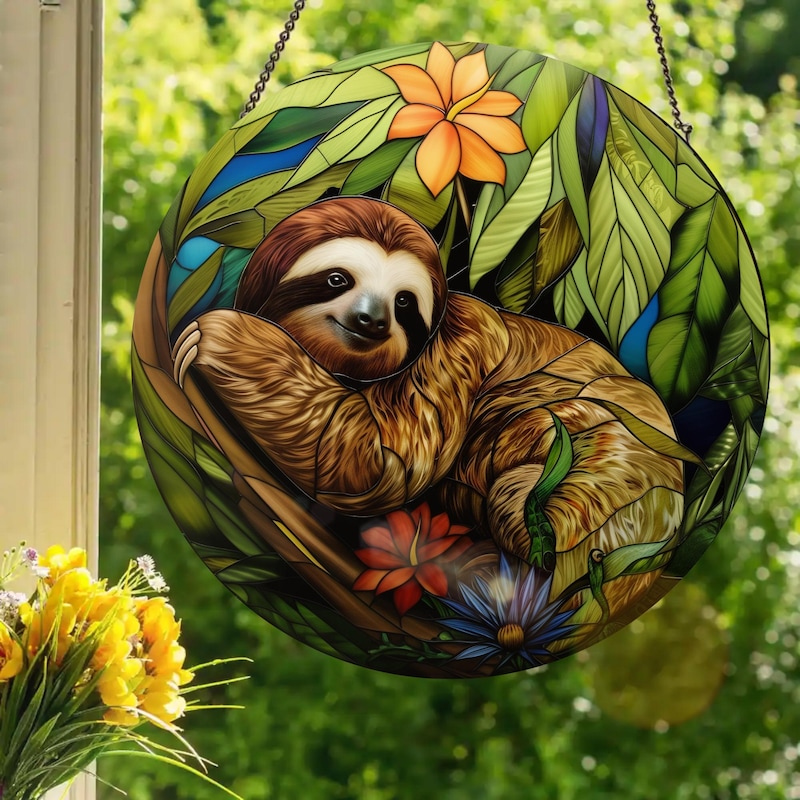 Sloth Wall Hanging - Etsy
