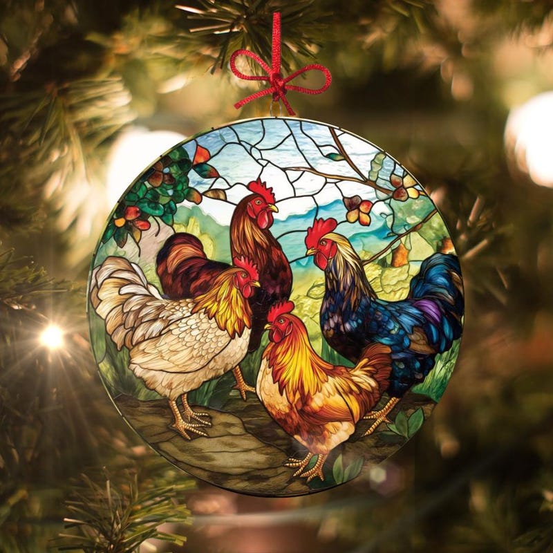 Glass Chicken - Etsy