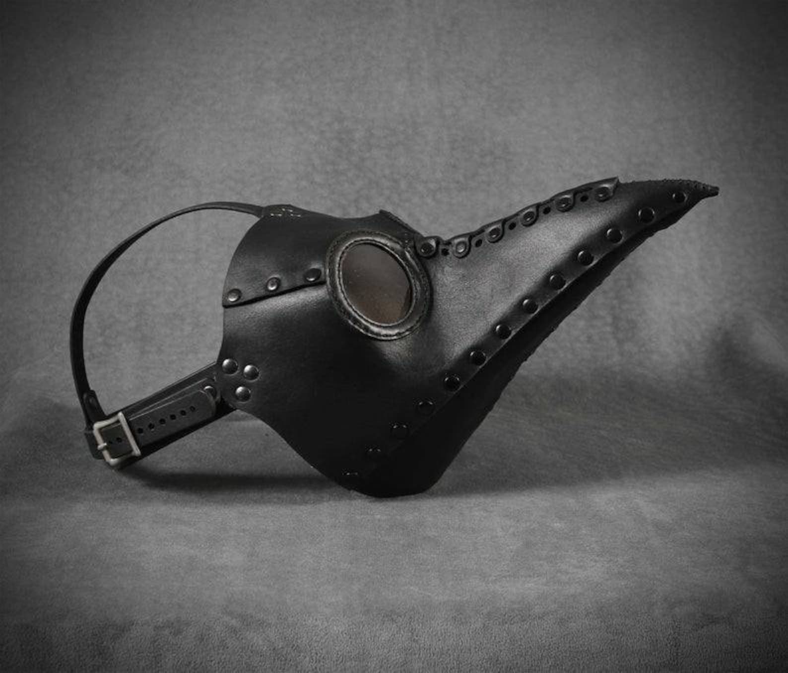 Bubonis Plague Doctor Mask in Leather choose Color - Etsy