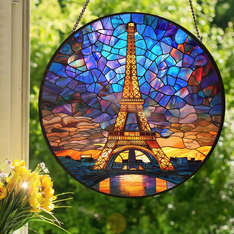 Stained Glass Paris - Etsy