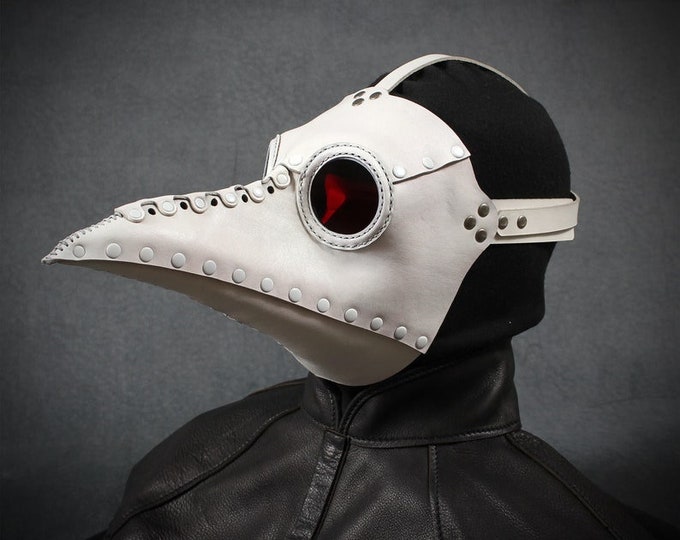 Plague Doctor Mask White Plague Doctor Mask Plague Doctor Costume ...