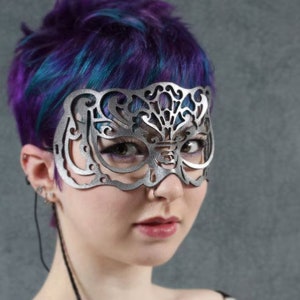 Victoriana Leather Mask choose Color - Etsy