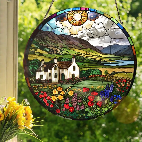 Irish Stained Glass - Etsy
