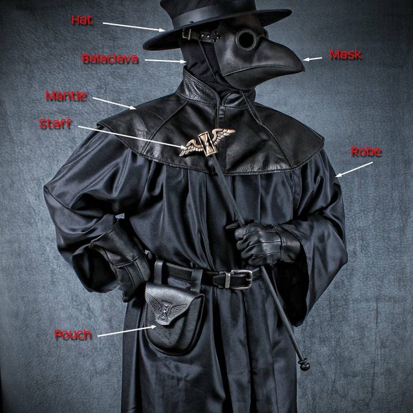 Plague Doctor Costume - Etsy