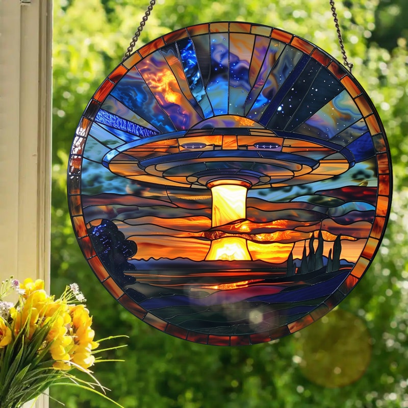 Alien Stained Glass - Etsy