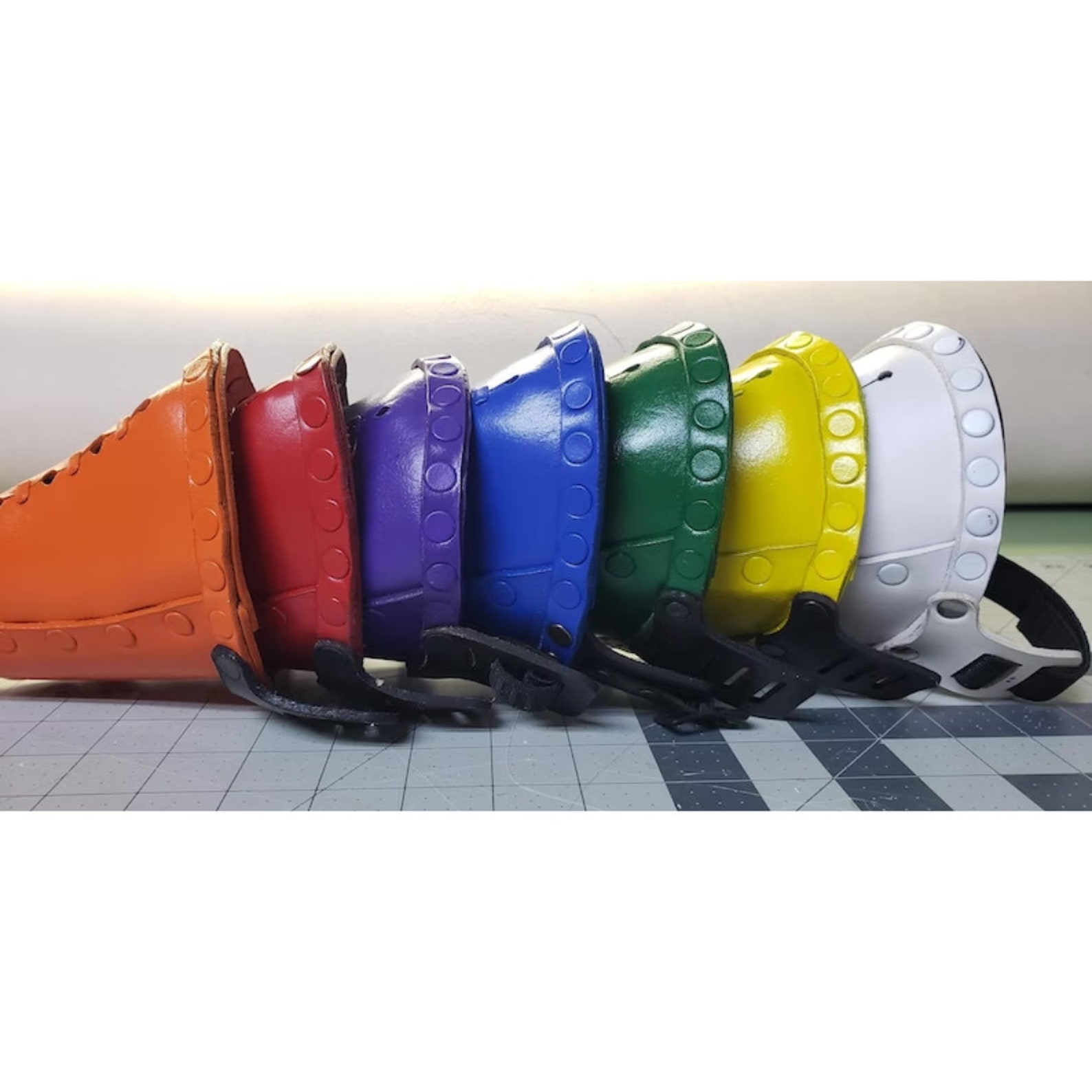 Roxy Leather Mask choose Color - Etsy