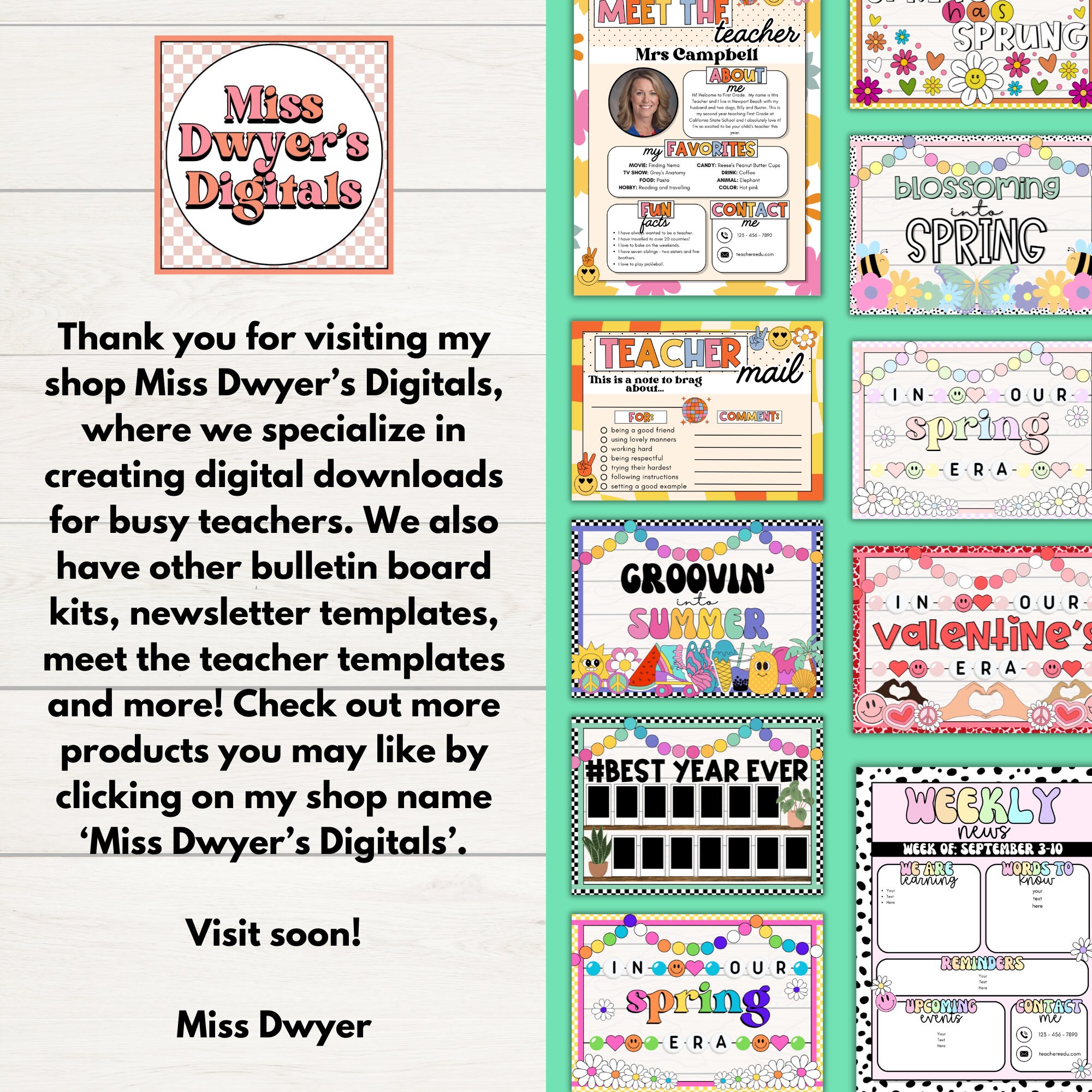 Summer Bulletin Board Kit, Classroom Decor, End of Year Bulletin Board ...