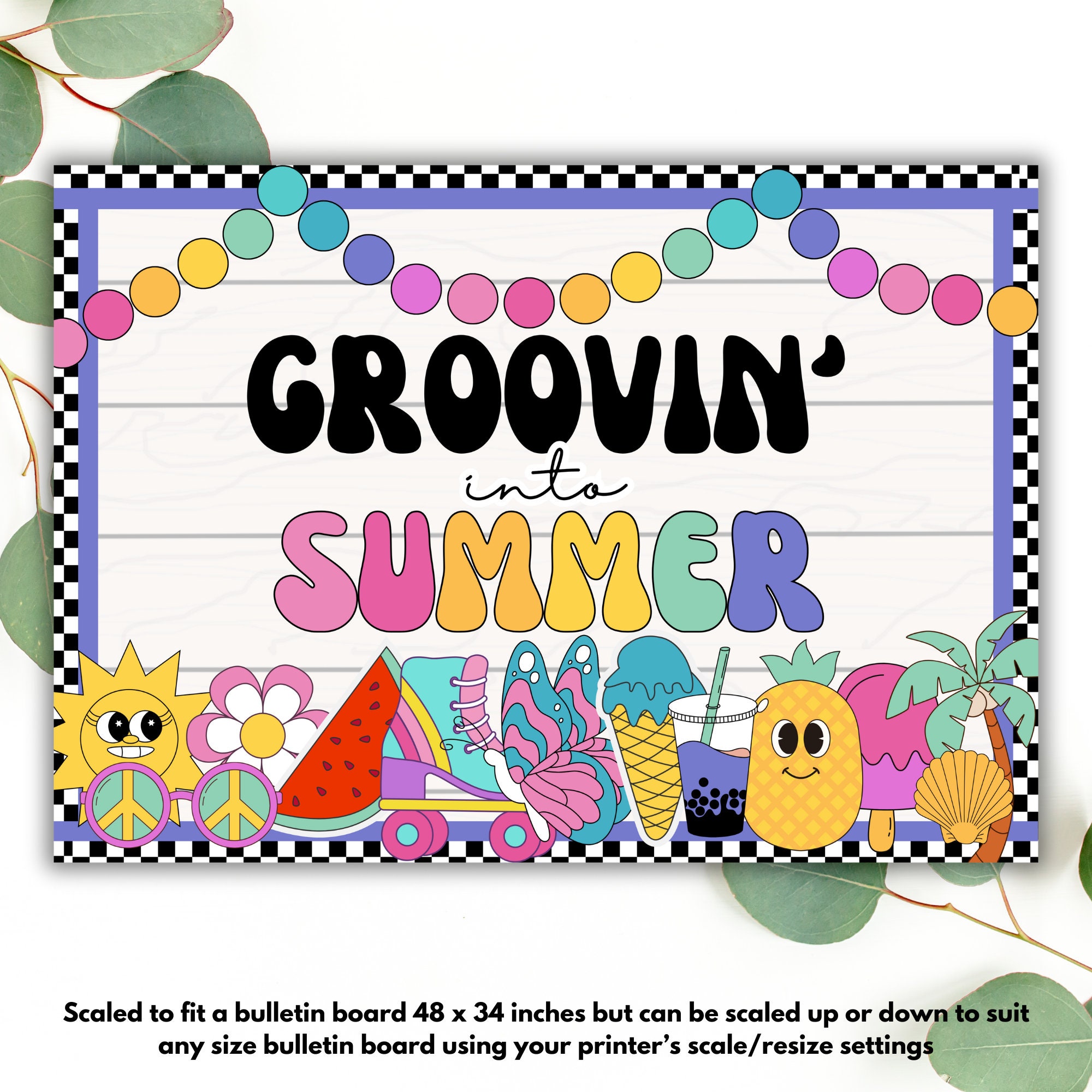 Summer Bulletin Board Kit, Countdown to Summer Bulletin Board ...