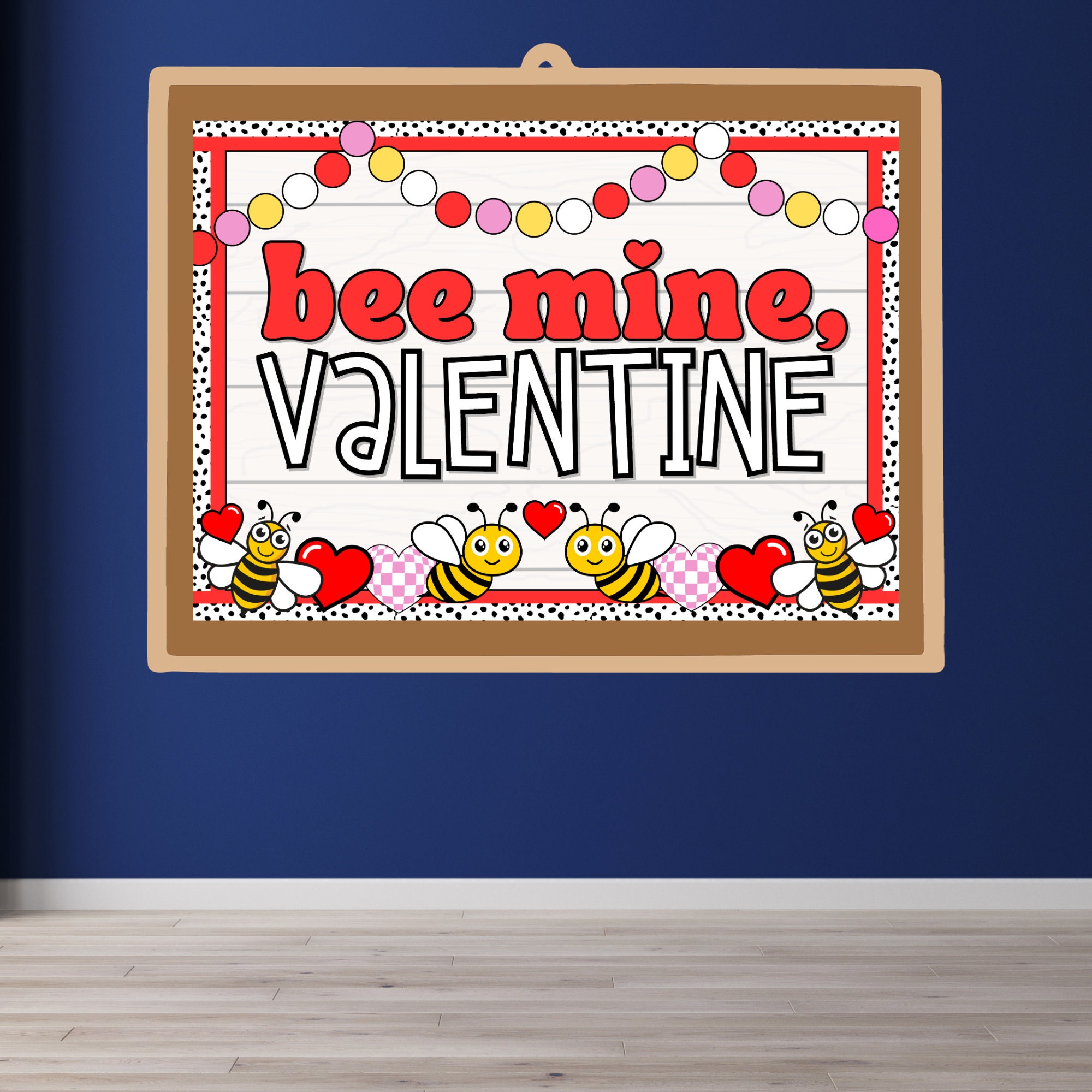 Valentines Bulletin Board Kit, February Bulletin Board Kit, Bulletin ...
