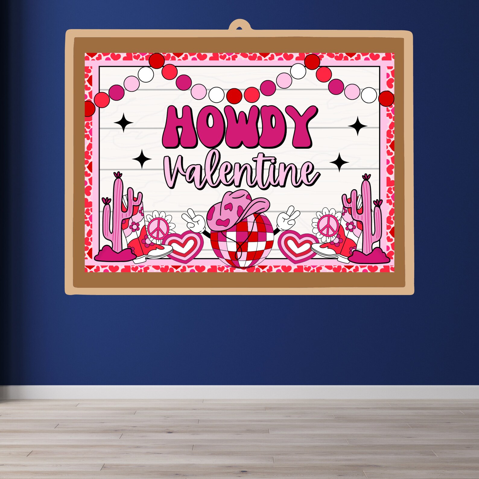Valentines Bulletin Board Kit, Valentines Day Classroom Door Decor ...