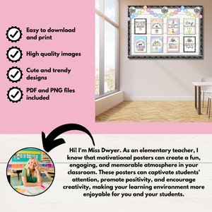 Growth Mindset Poster Classroom Decor Educational Posters Classroom ...