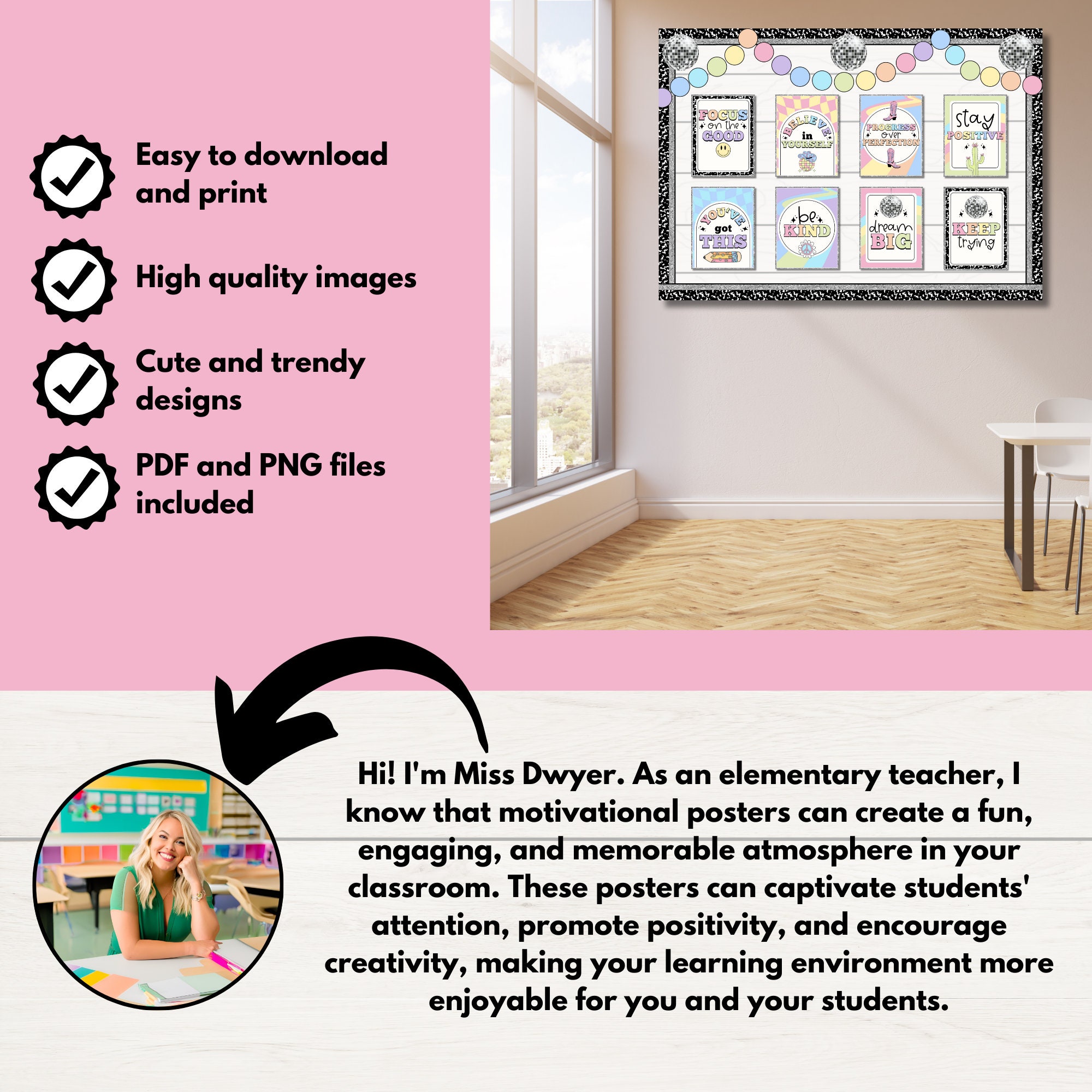 Growth Mindset Poster Classroom Decor Educational Posters Classroom ...
