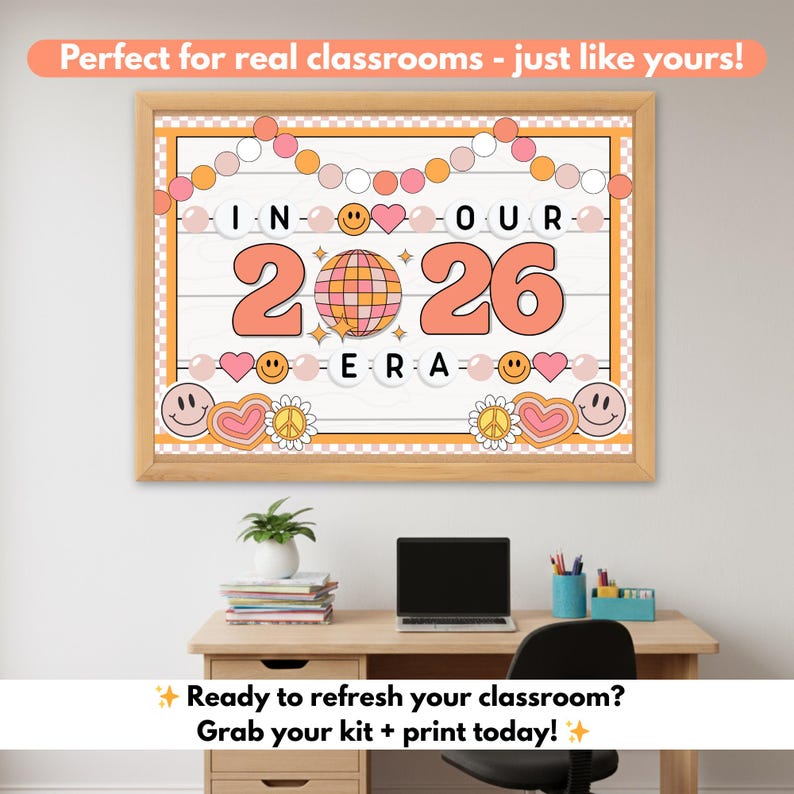 In Our 2026 Era Bulletin Board Kit Printable New Year Classroom Decor ...