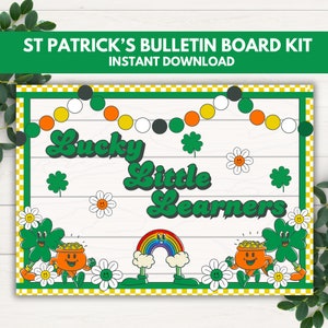 St Patricks Day Bulletin Board Kit, St Patrick Bulletin Boards ...