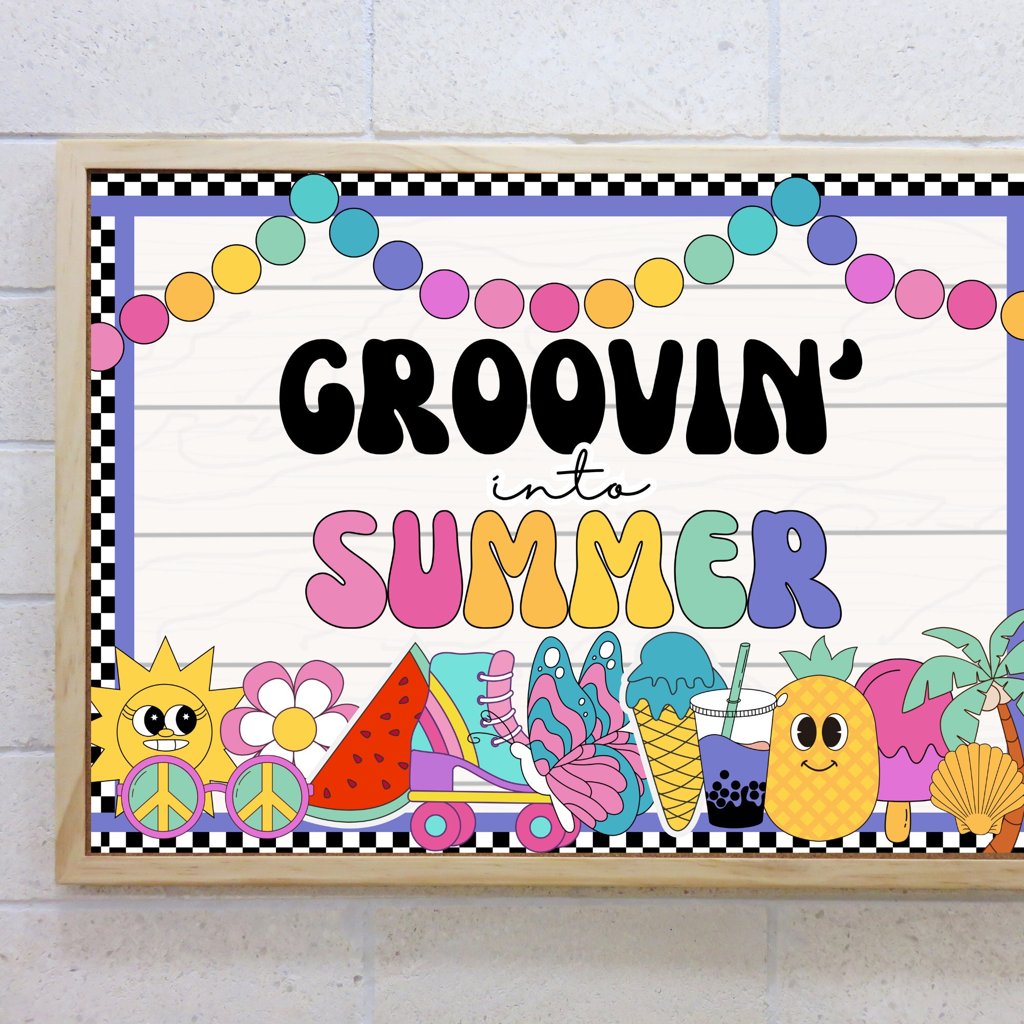 Summer Bulletin Board Kit, Countdown to Summer Bulletin Board ...