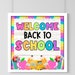 Rainbow Bright Back to School Board, Bulletin Board Set, Bulletin Board ...