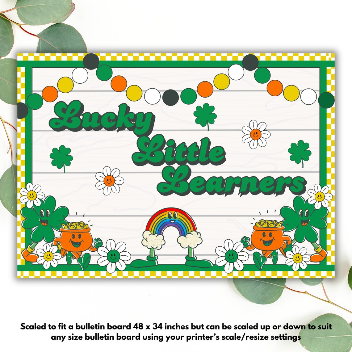St Patricks Day Bulletin Board Kit, St Patrick Bulletin Boards ...