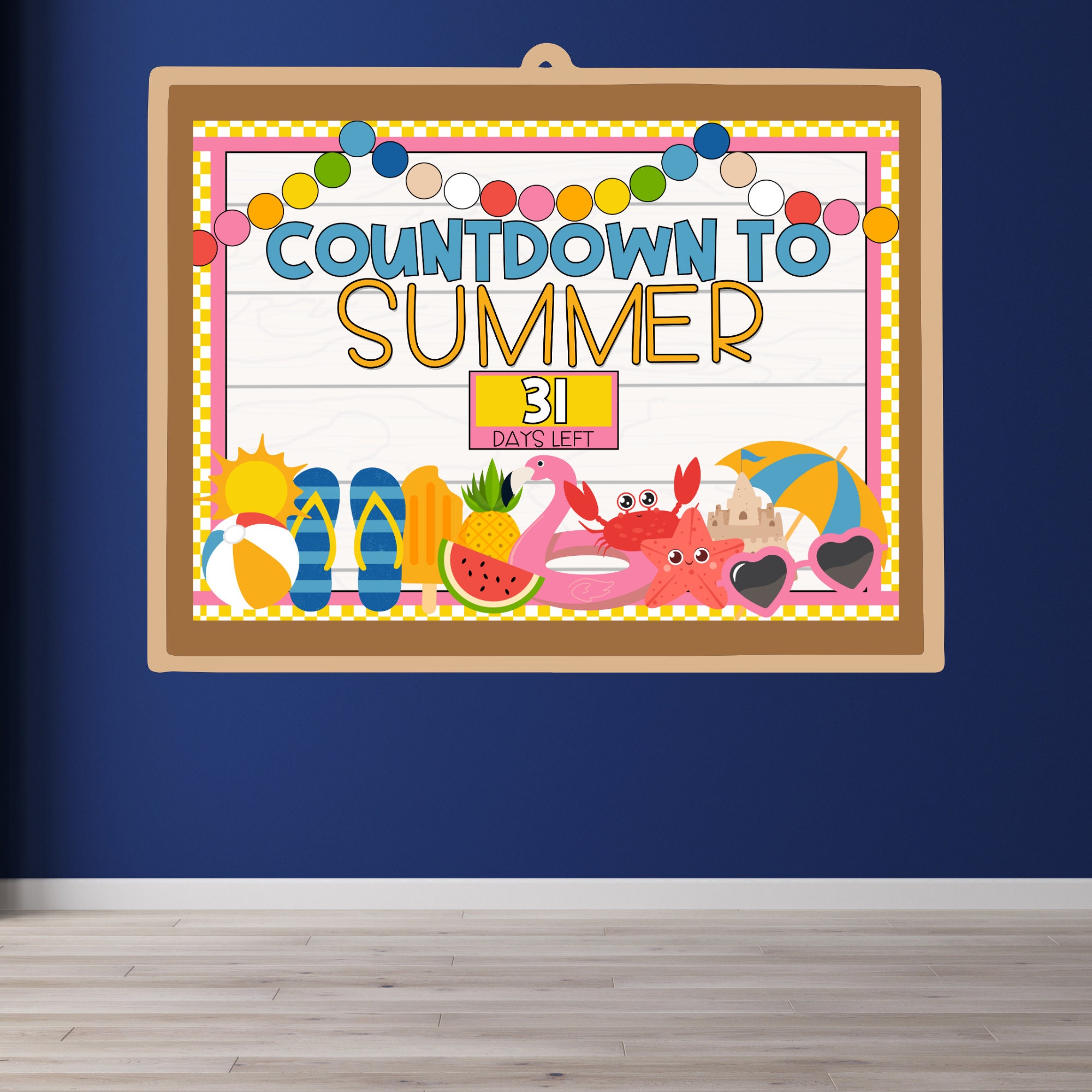 Summer Bulletin Board Kit, Classroom Decor, End of School Year Bulletin ...
