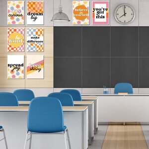 Classroom Posters, Classroom Decor, Retro Decor, Growth Mindset Poster ...