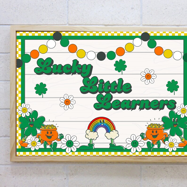 St Patricks Day Bulletin Board Kit, St Patrick Bulletin Boards ...