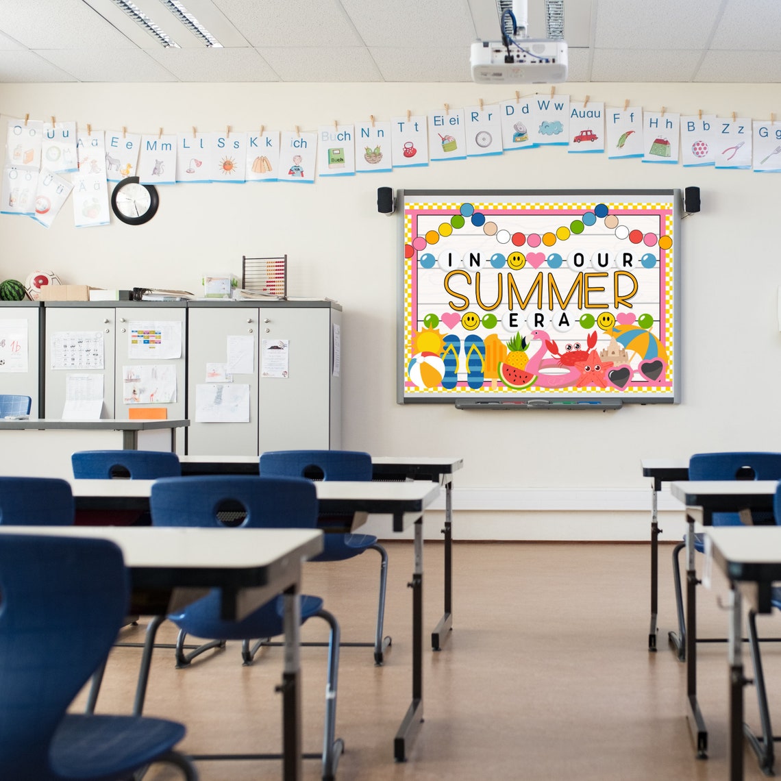 Summer Bulletin Board Kit, Classroom Decor, End of the Year Bulletin ...