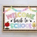 Welcome Back to School Bulletin Board, Bulletin Board Kit, First Day of ...