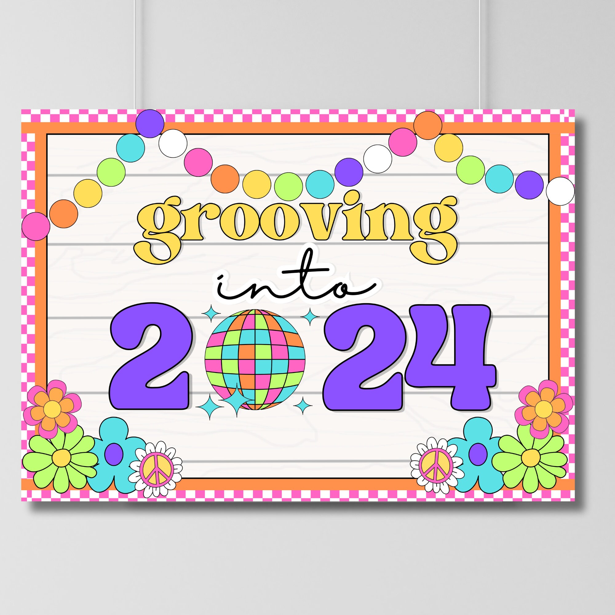 New Year Bulletin Board Printable, New Years Bulletin Boards, Bulletin ...